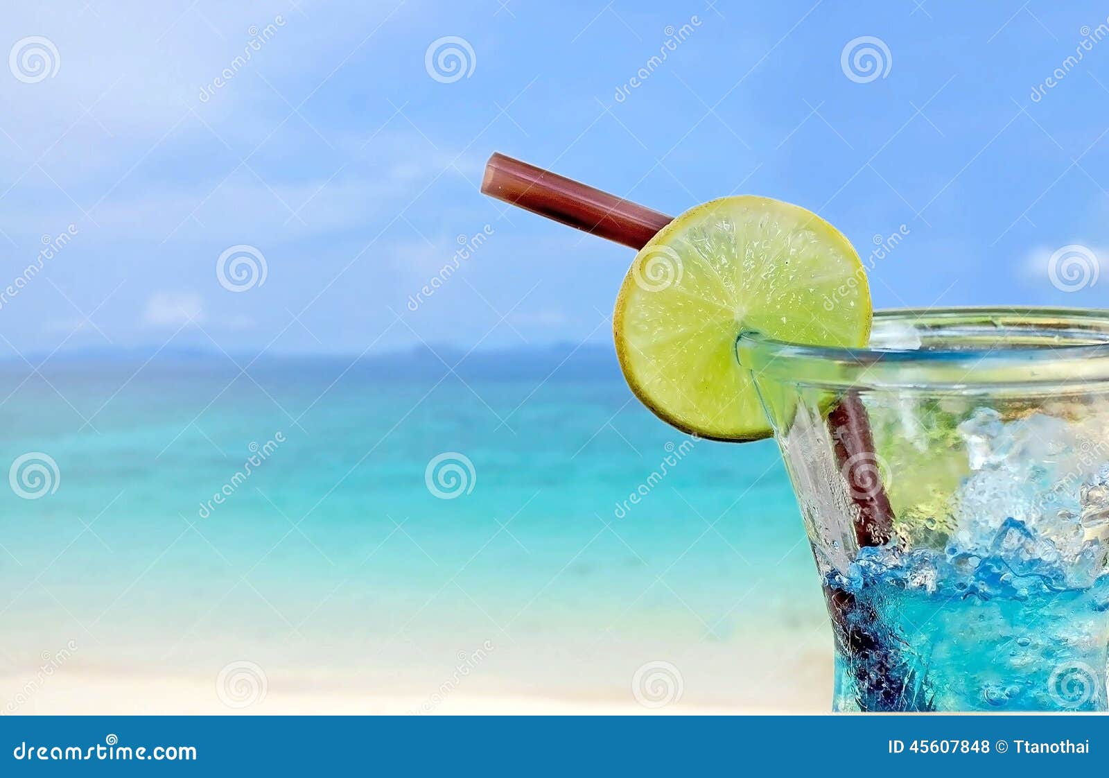 Blue Lemon Soda with Sea Wallpaper Stock Photo - Image of liquid ...