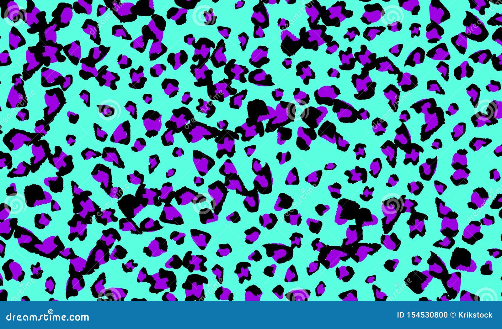 Animal skin pattern. stock vector. Illustration of decorative - 154530800