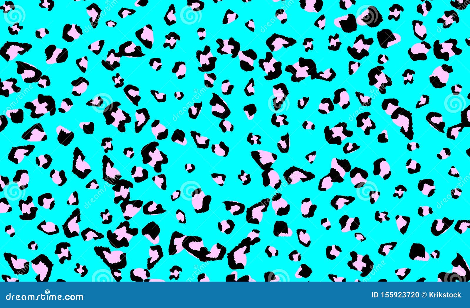 Animal skin pattern. stock vector. Illustration of abstract - 155923720