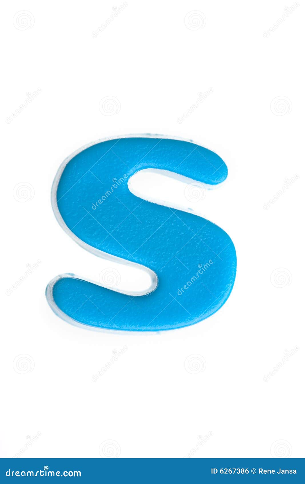 Blue letter s stock photo. Image of bright, multi, color - 6267386