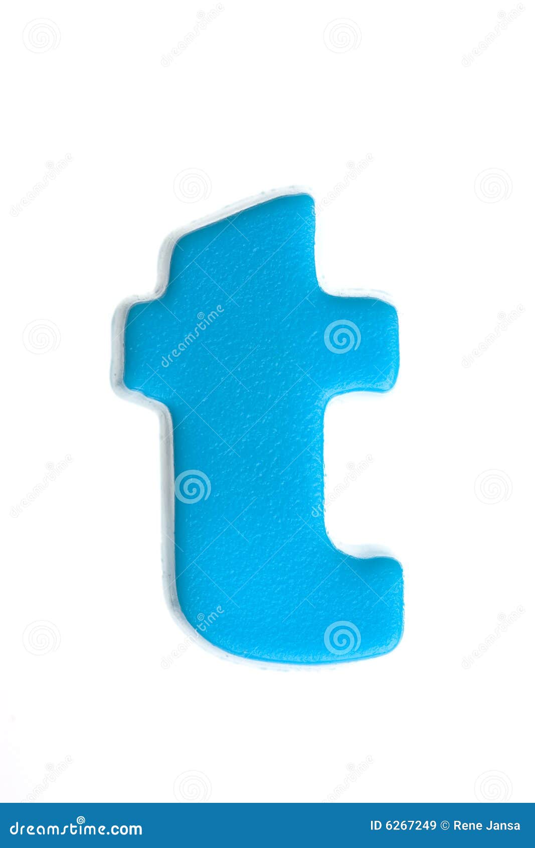 Blue letter t stock image. Image of multi, letter, lowercase - 6267249