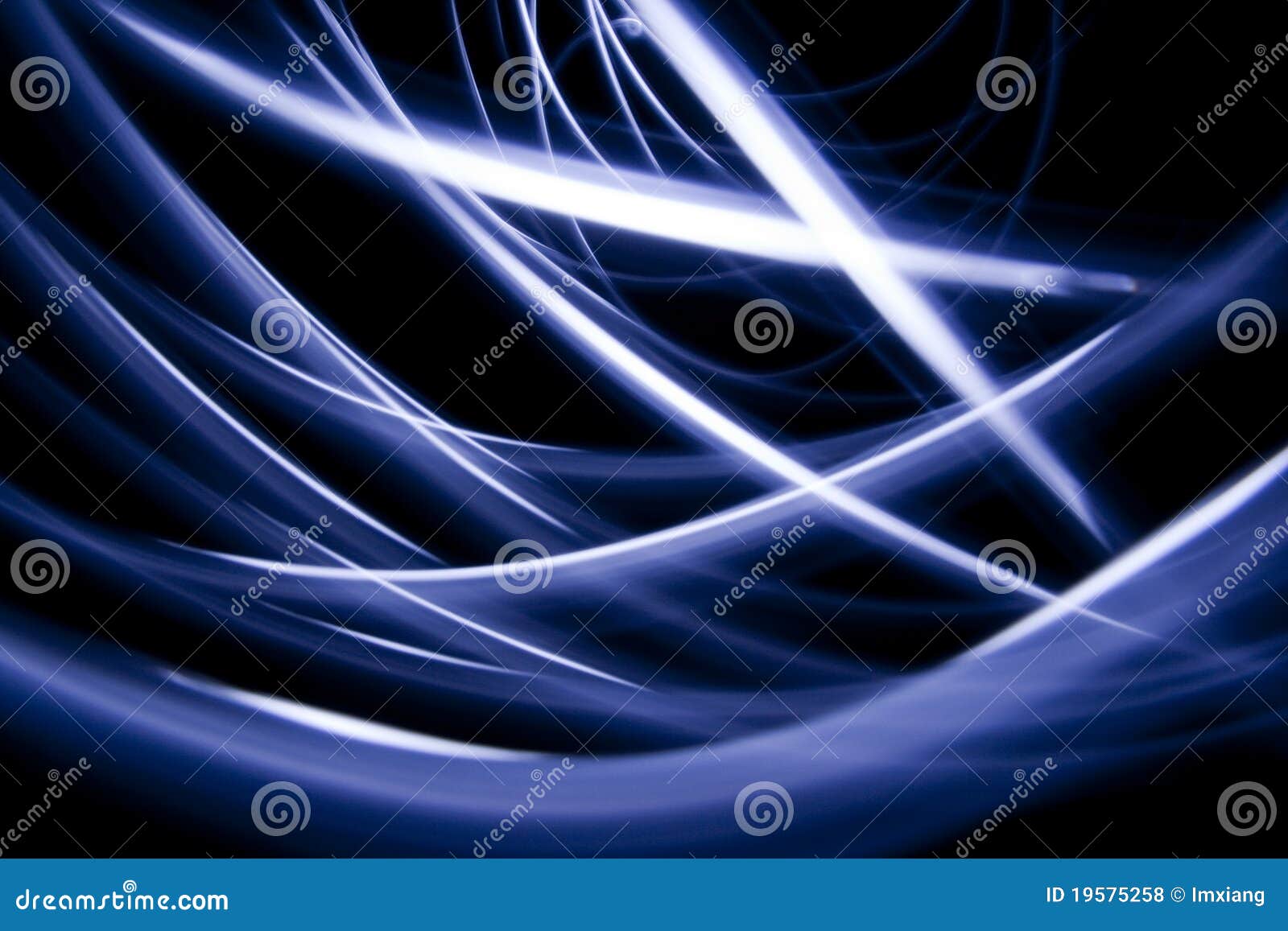 Blue Light stock photo. Image of abstract, black, motion - 19575258