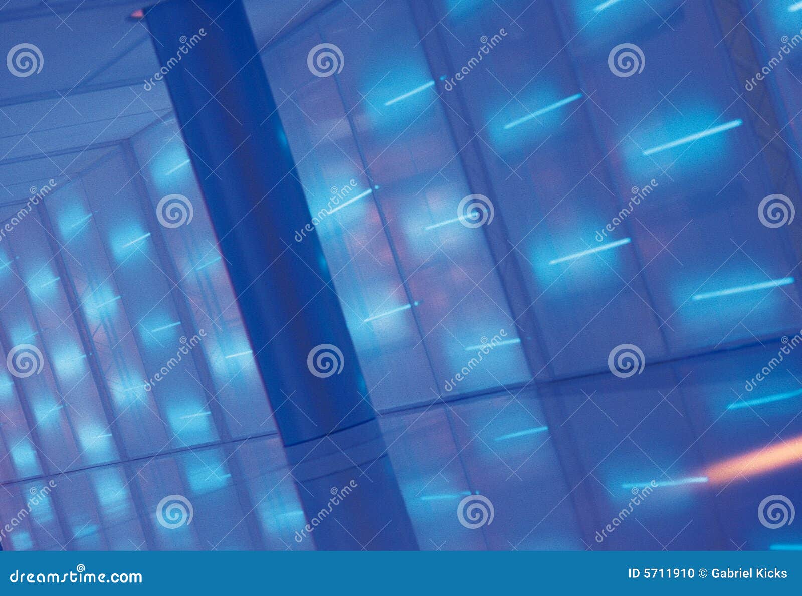 Blue light abstract stock photo. Image of calm, installation - 5711910