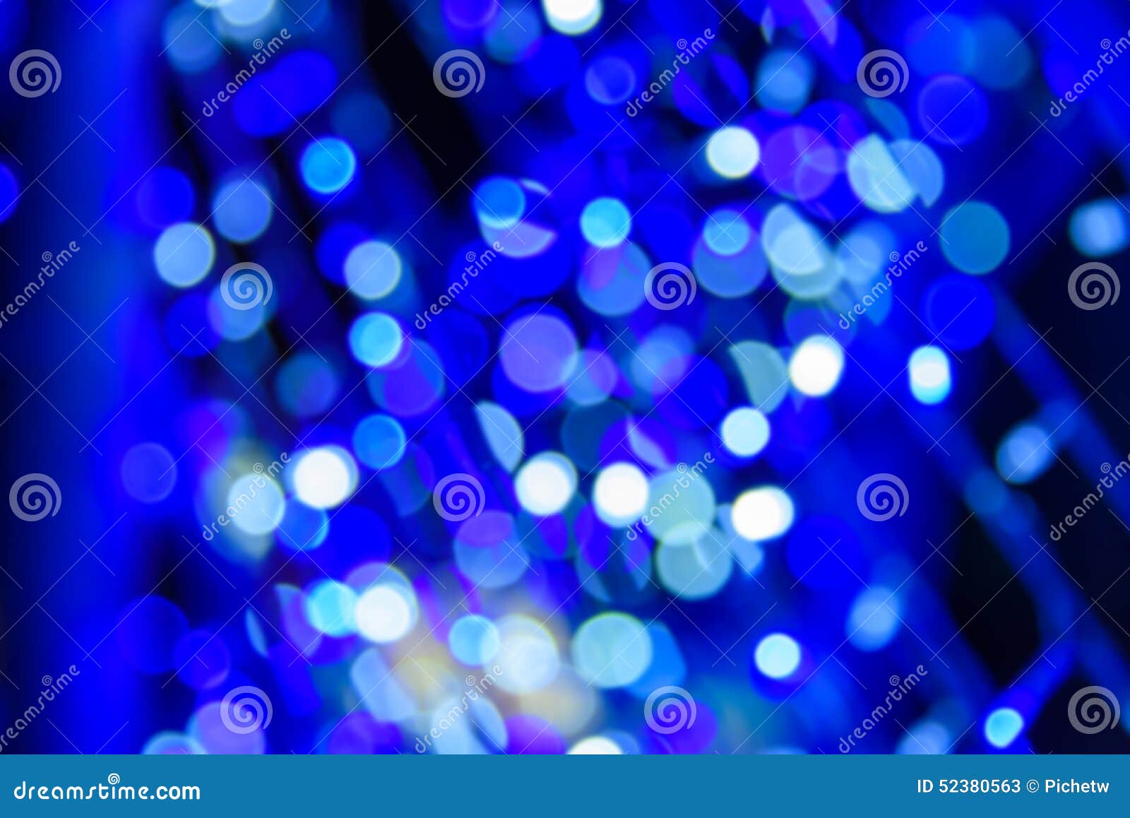 Blue Light Abstract Background with Bokeh Defocused Stock Image - Image ...