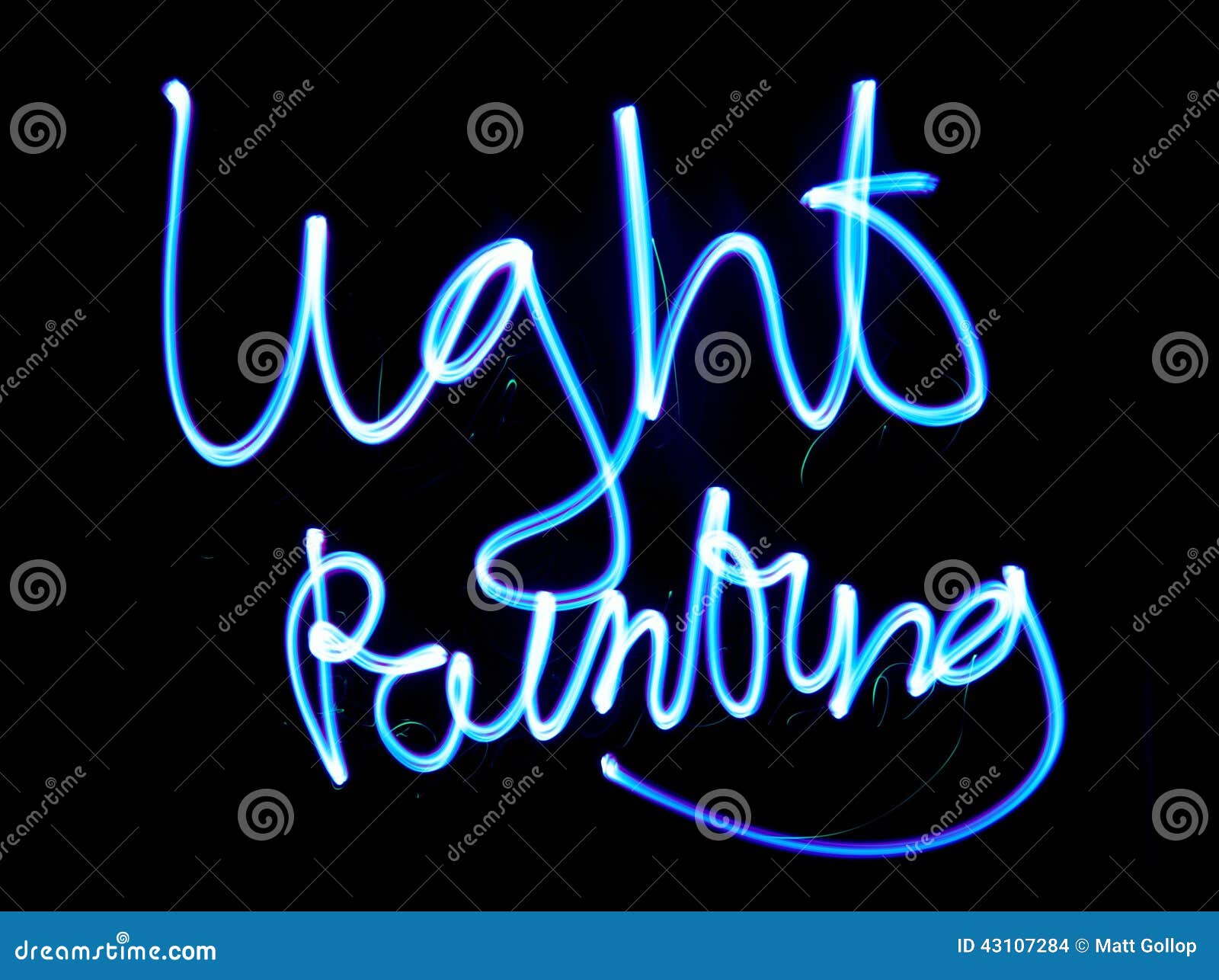 Blue Light Art stock photo. Image of blur, glow, electroluminescence ...