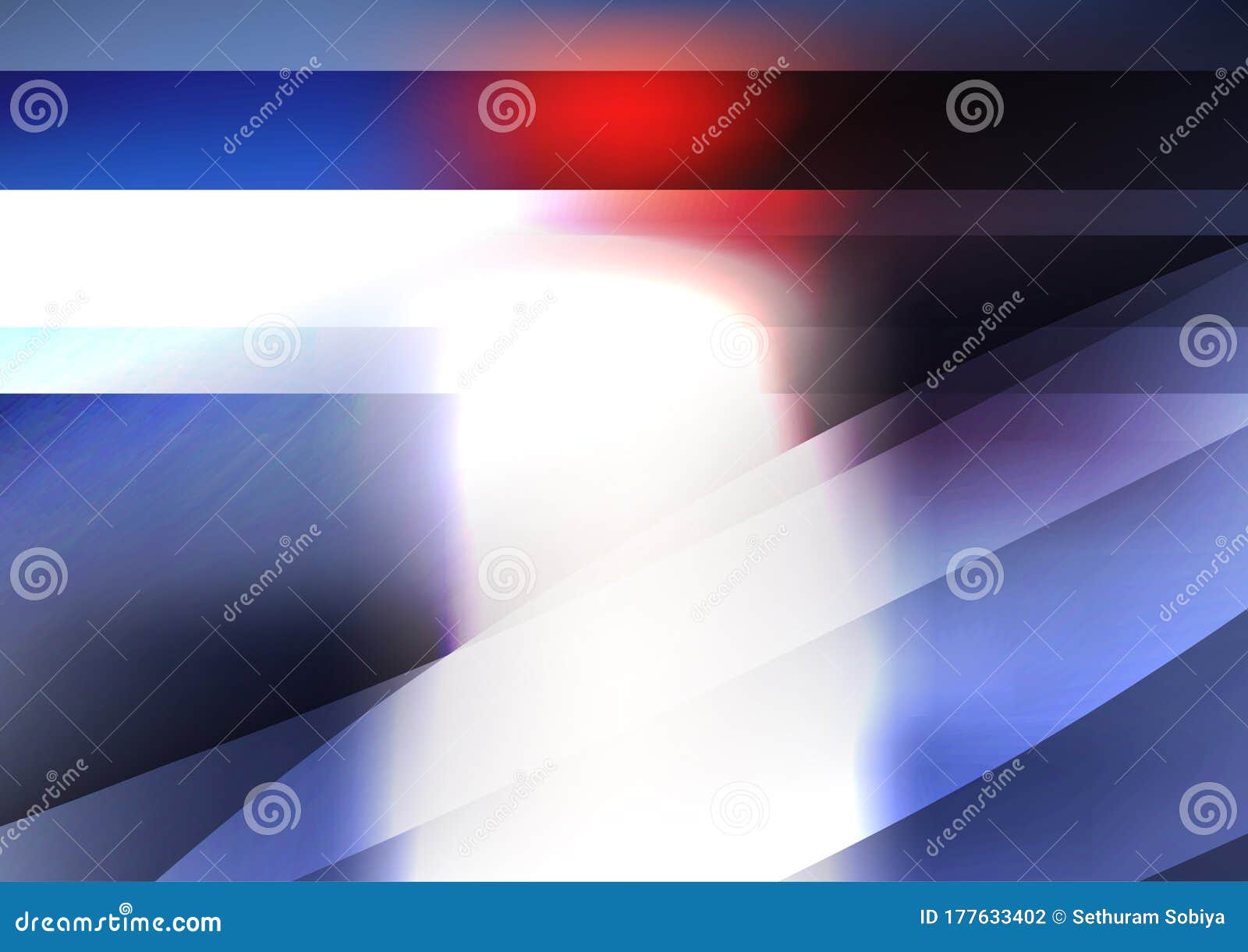 Blue Light Artistic Background Vector Illustration Design Stock Vector ...