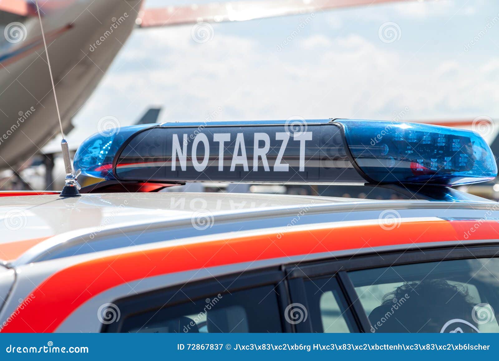 German Emergency Doctor Notarzt Car Stock Photo | CartoonDealer.com ...