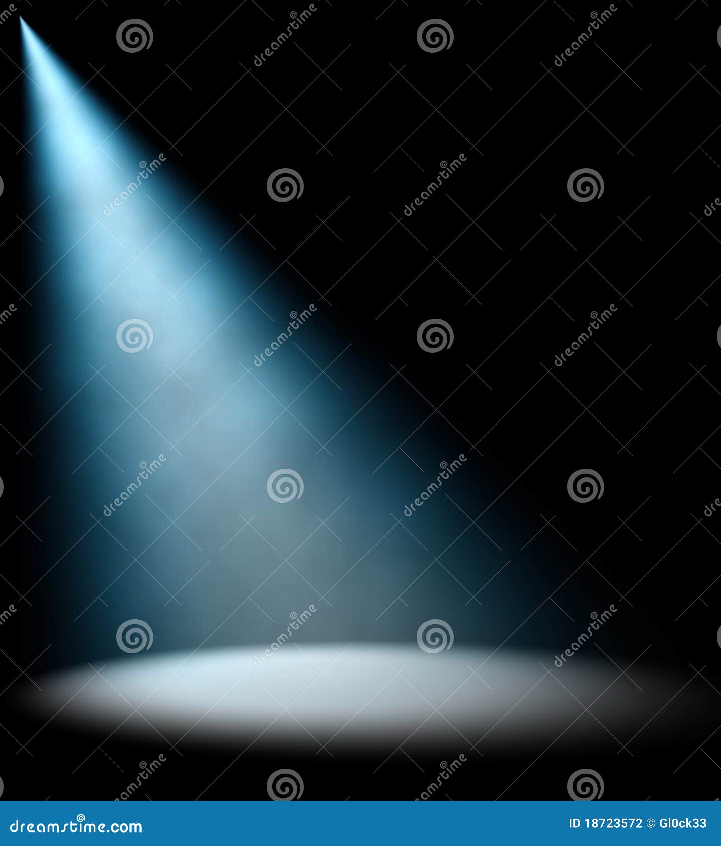 Blue Light Beam stock illustration. Illustration of spotlight - 18723572