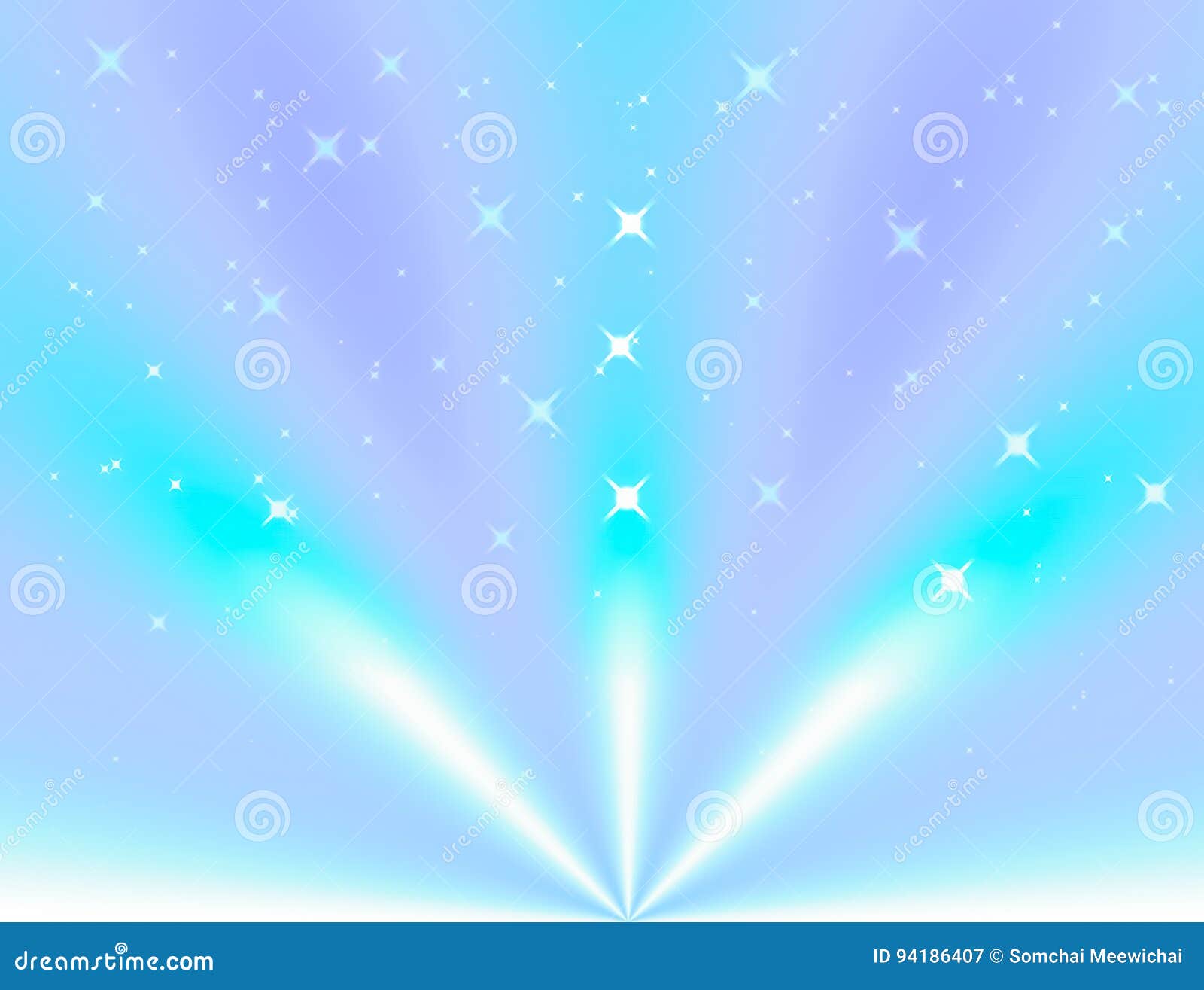 Blue Light and Beam Abstract Background Stock Illustration ...