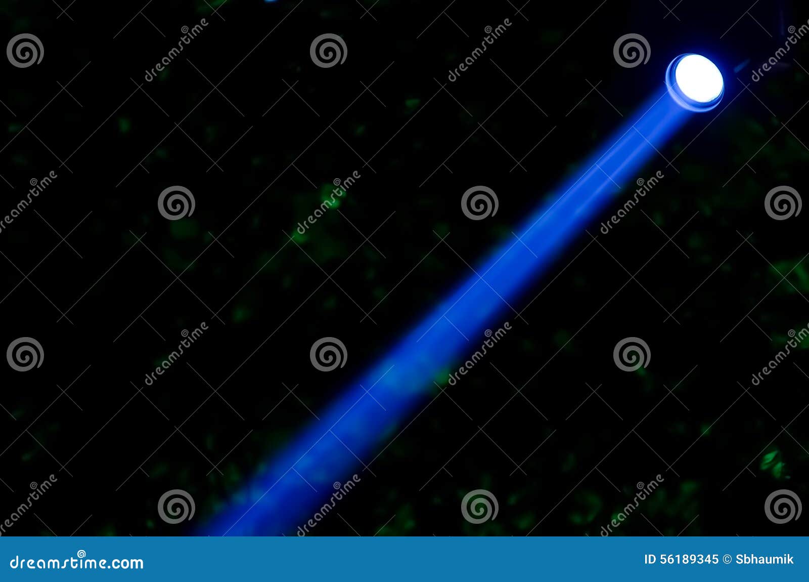 Blue light beam stock image. Image of nightlife, black - 56189345