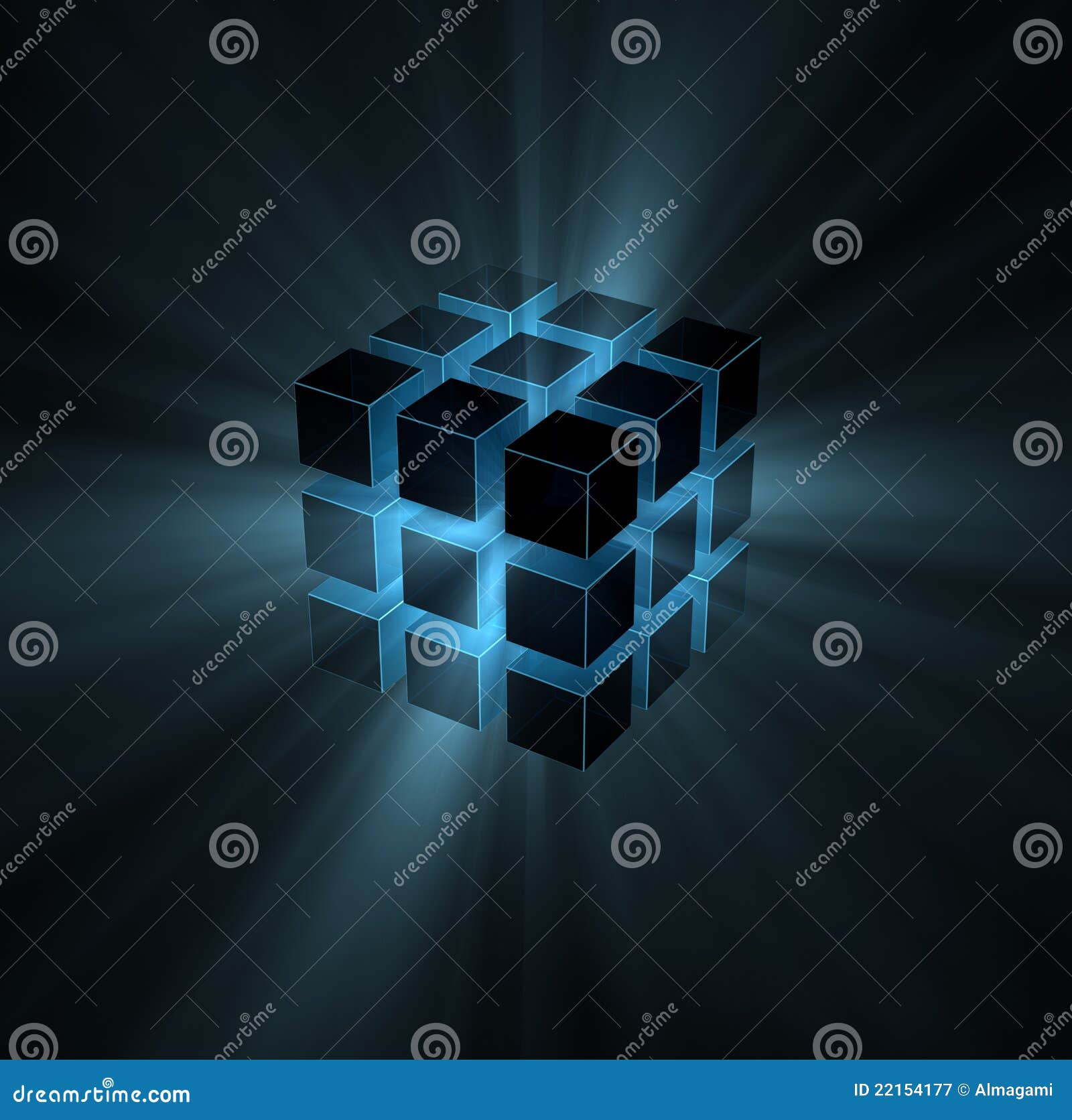 Blue Cube Puzzle Stock Illustrations – 3,587 Blue Cube Puzzle Stock ...