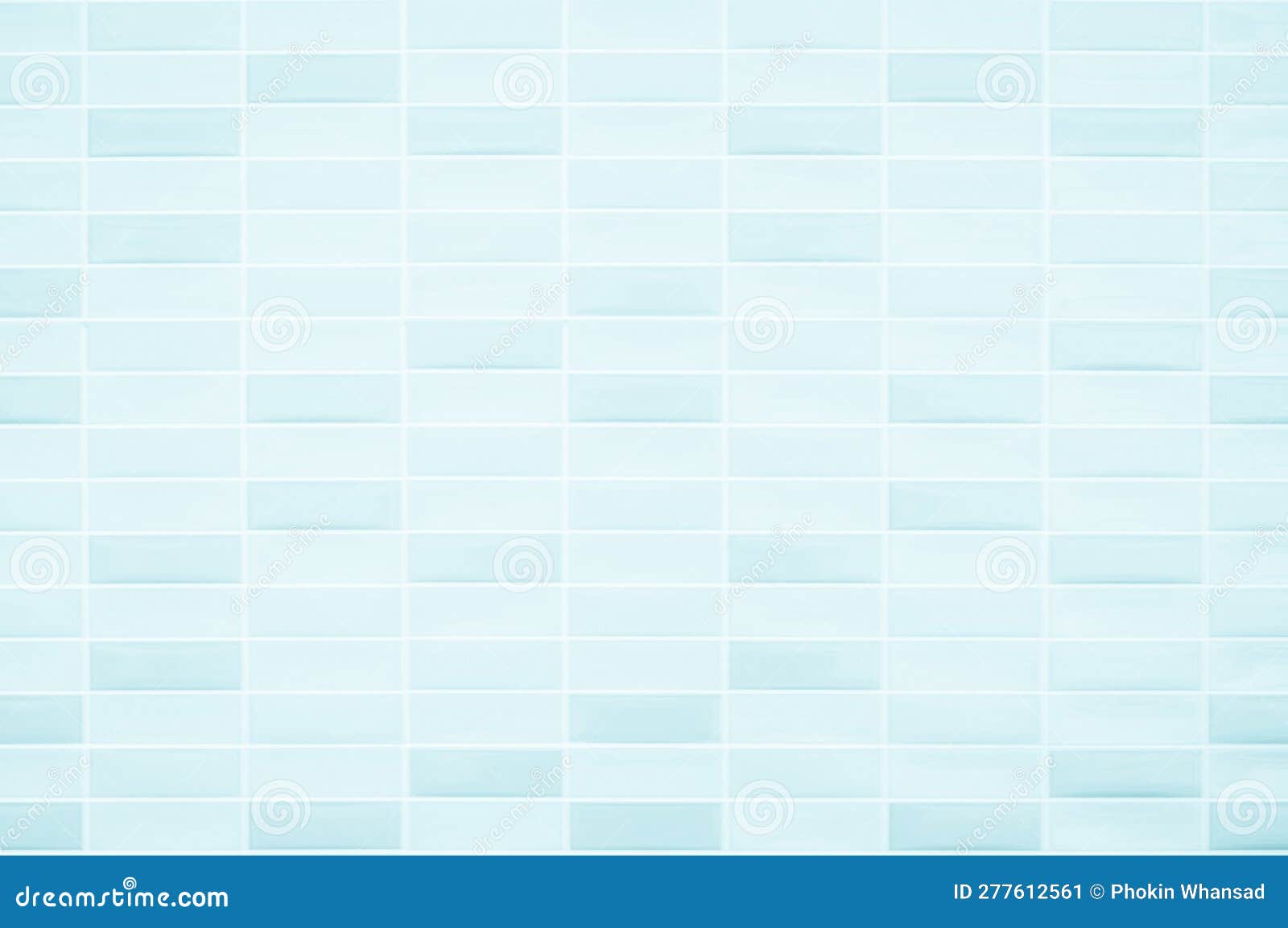 Blue Color Toned Mosaic Real Texture. Seamlessly Pattern. Colorful ...