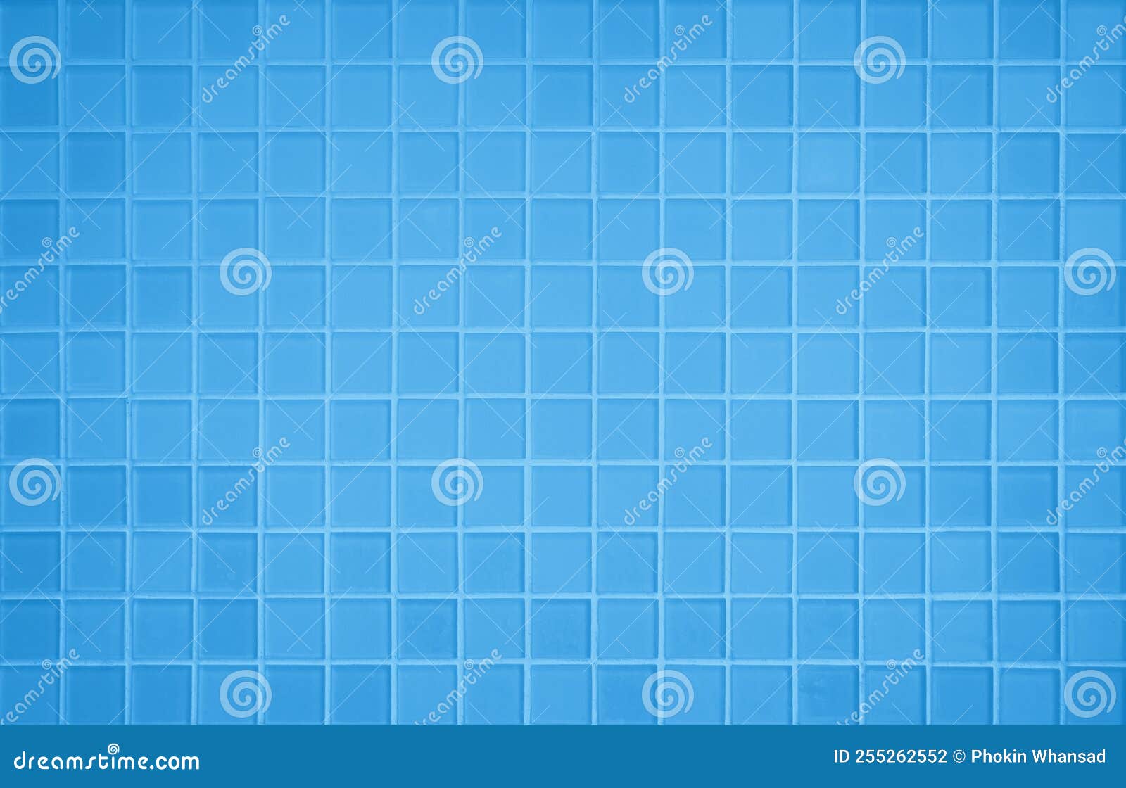 Blue Light Ceramic Wall Chequered and Floor Tiles Mosaic Background in ...