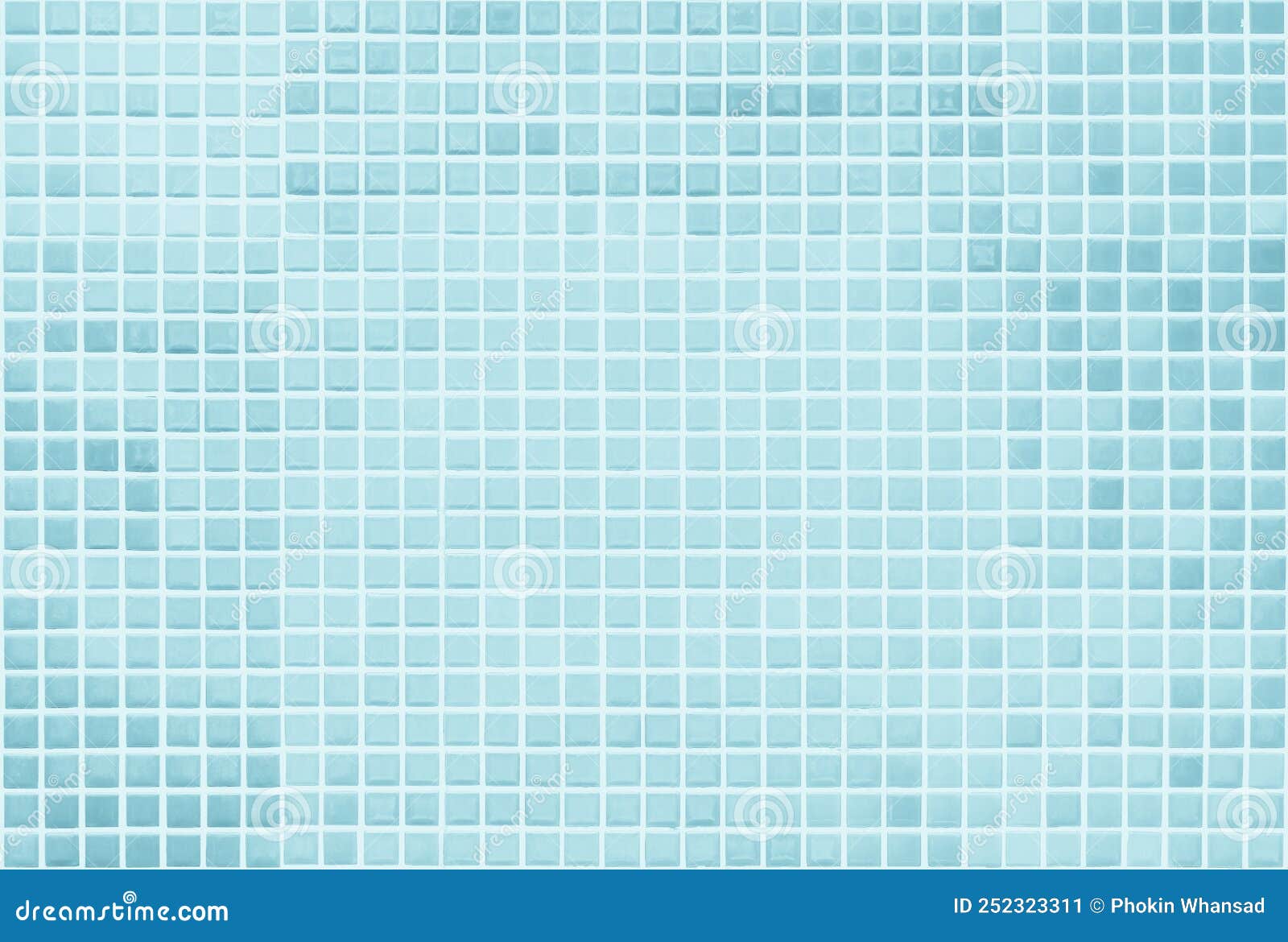 Blue Light Ceramic Wall and Floor Tiles Mosaic Background in Bathroom ...