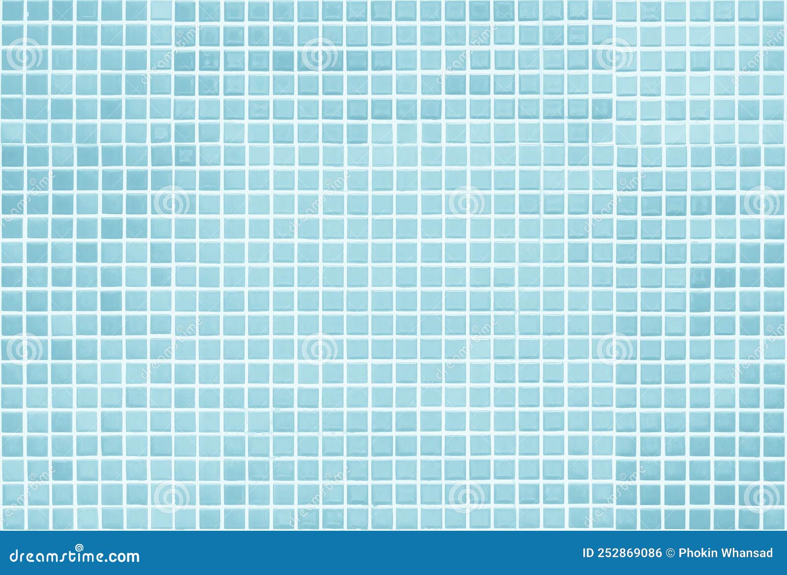 Blue Light Ceramic Wall and Floor Tiles Mosaic Background in Bathroom ...