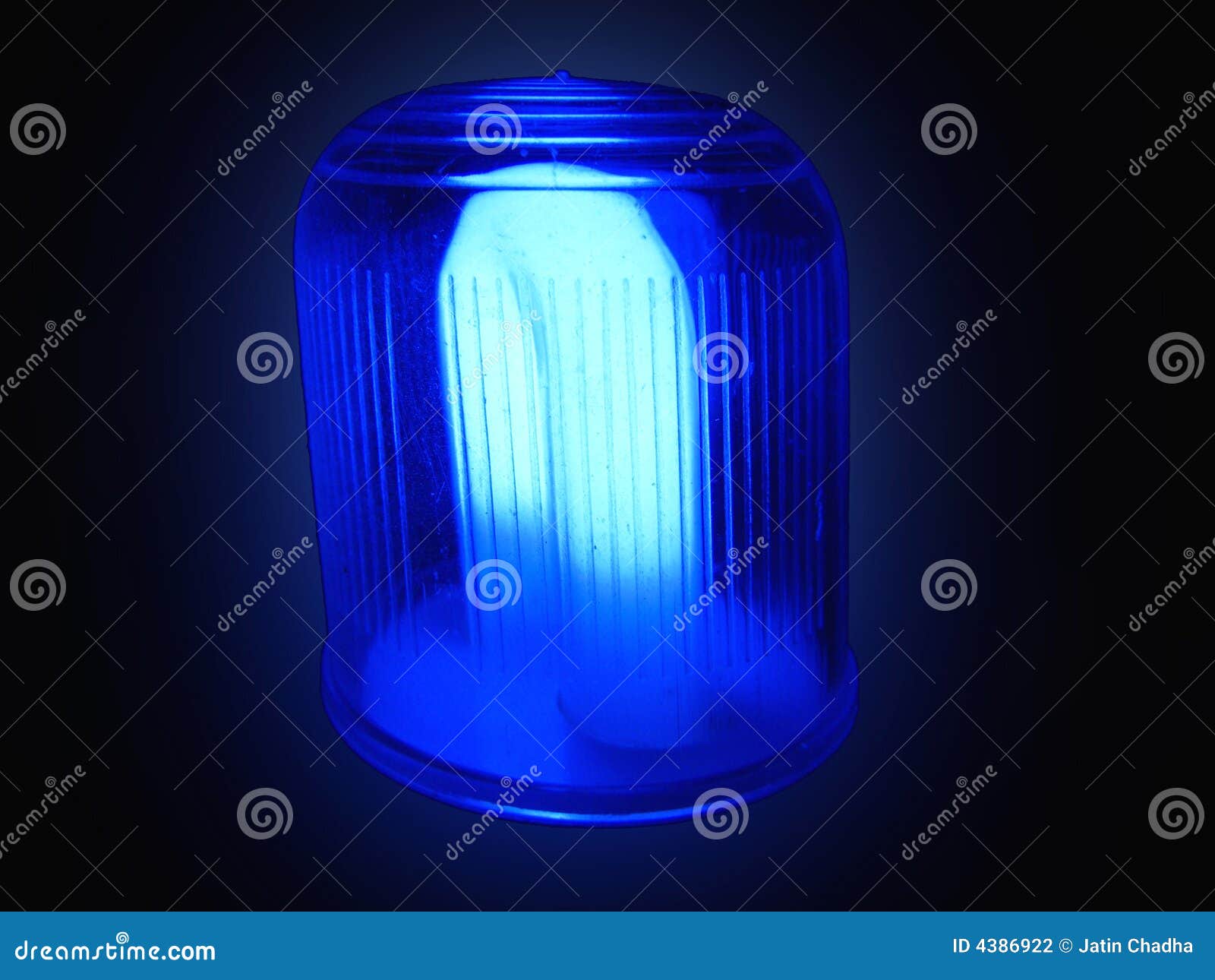 Blue Light in Dark stock photo. Image of electric, blue - 4386922