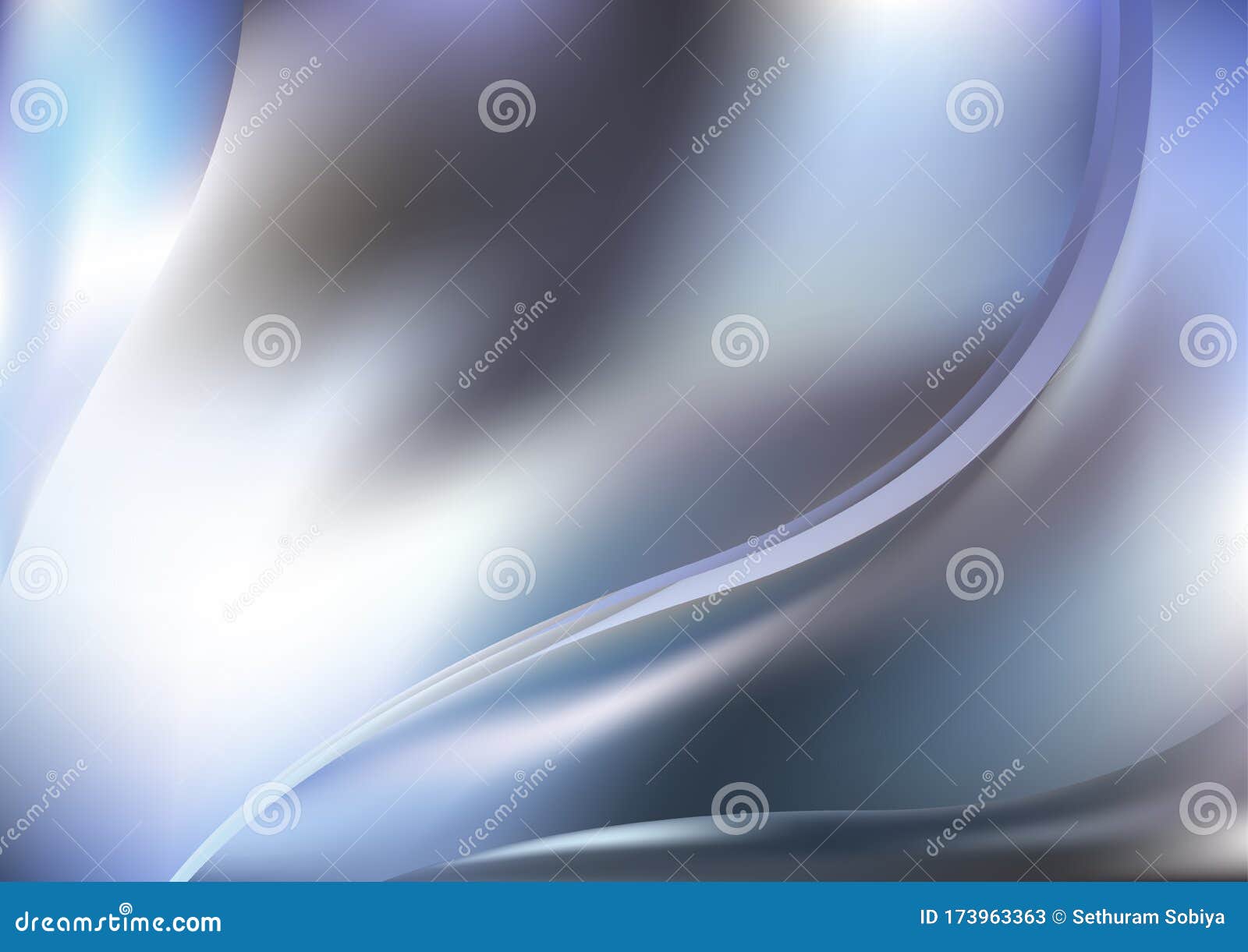 Blue Light Dynamic Background Vector Illustration Design Stock Vector ...
