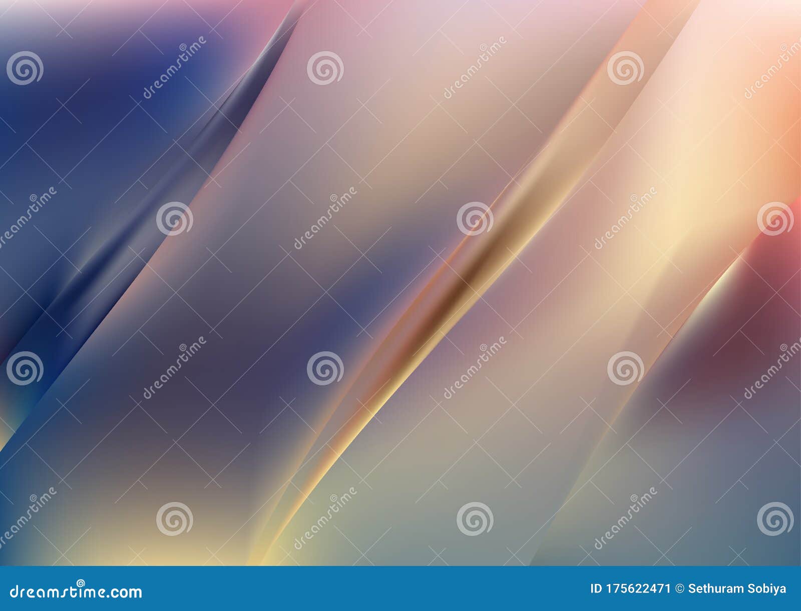 Blue Light Dynamic Background Vector Illustration Design Stock Vector ...