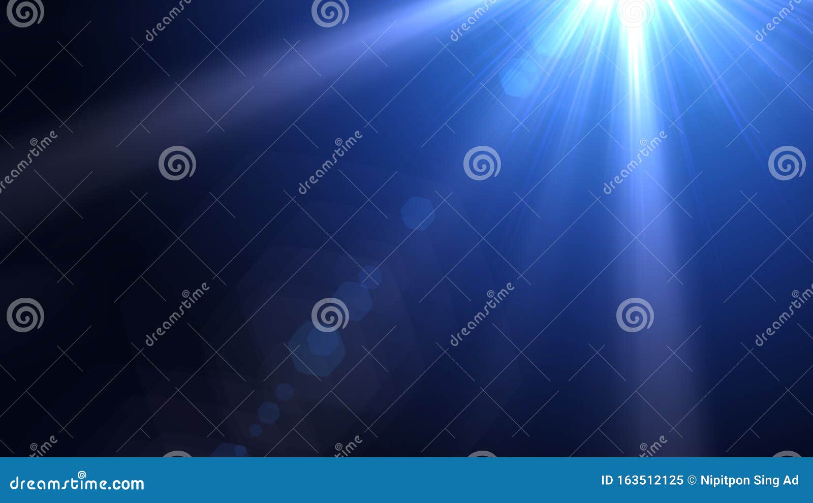 Blue Light Effect Background, Optical Flares Light Effect Stock ...