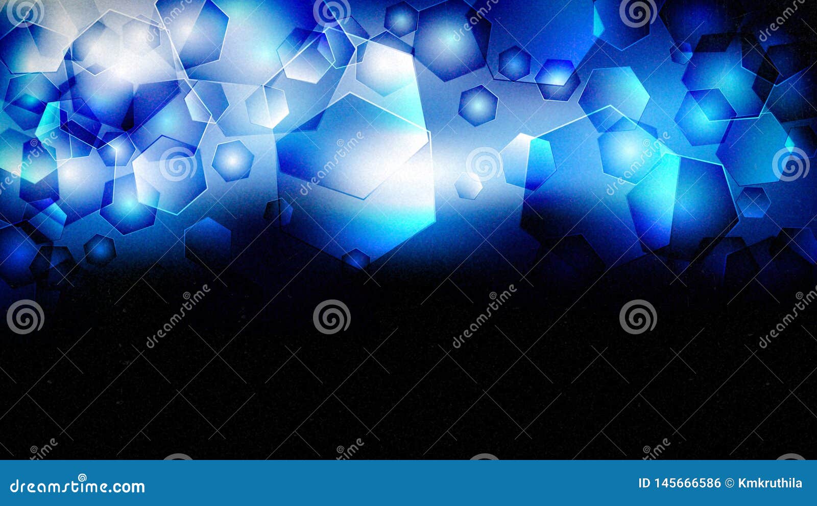 Blue Light Electric Beautiful Elegant Illustration Graphic Art Design ...