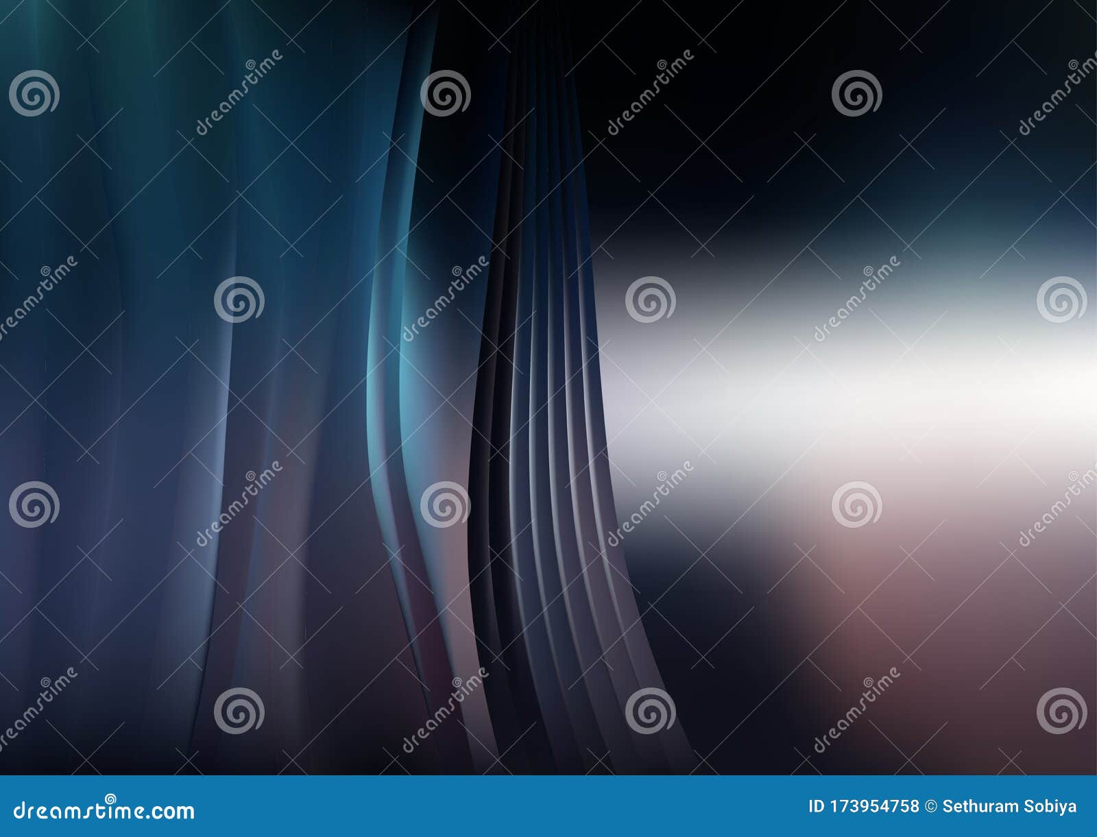 Blue Light Element Background Vector Illustration Design Stock Vector ...