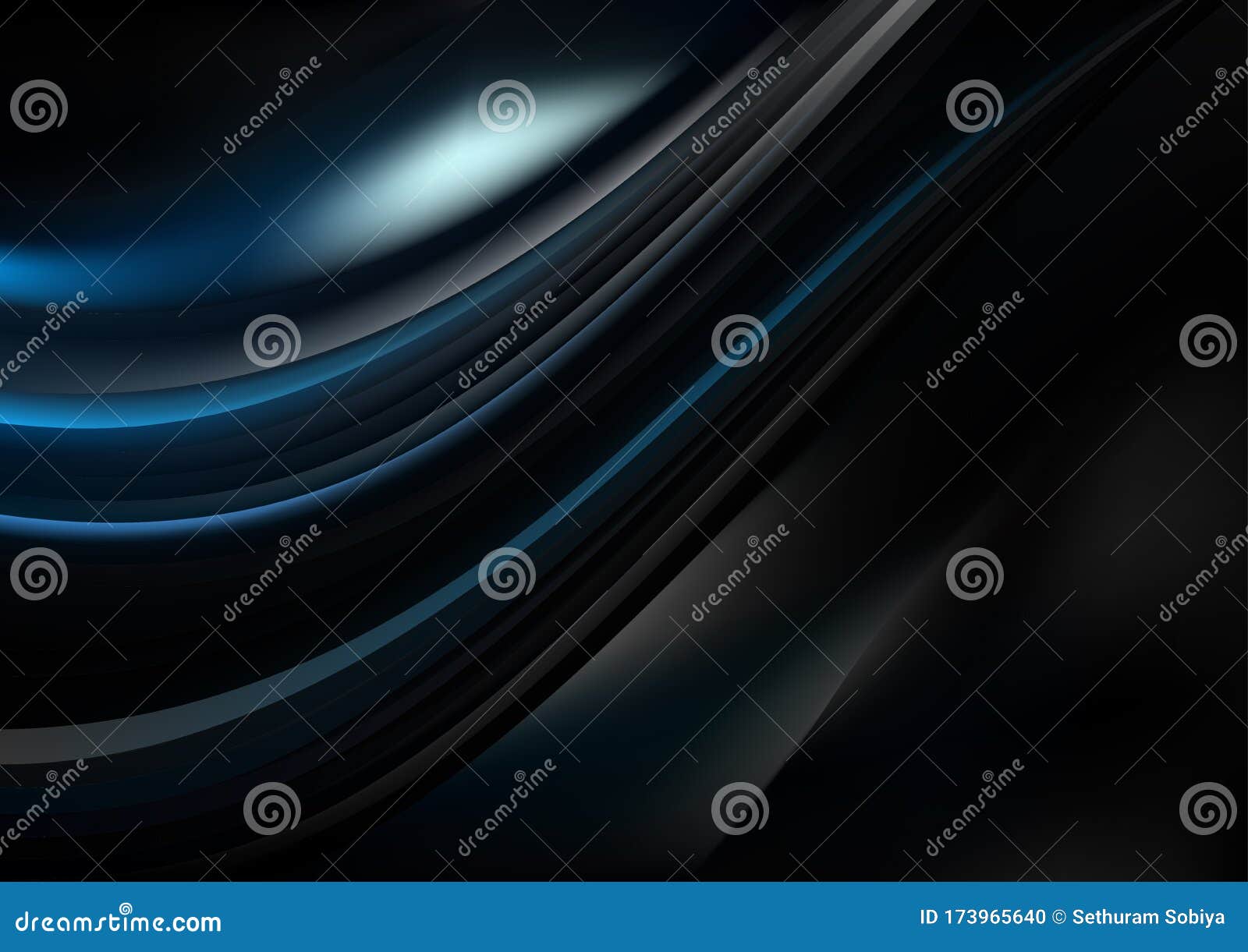 Blue Light Futuristic Background Vector Illustration Design Stock ...