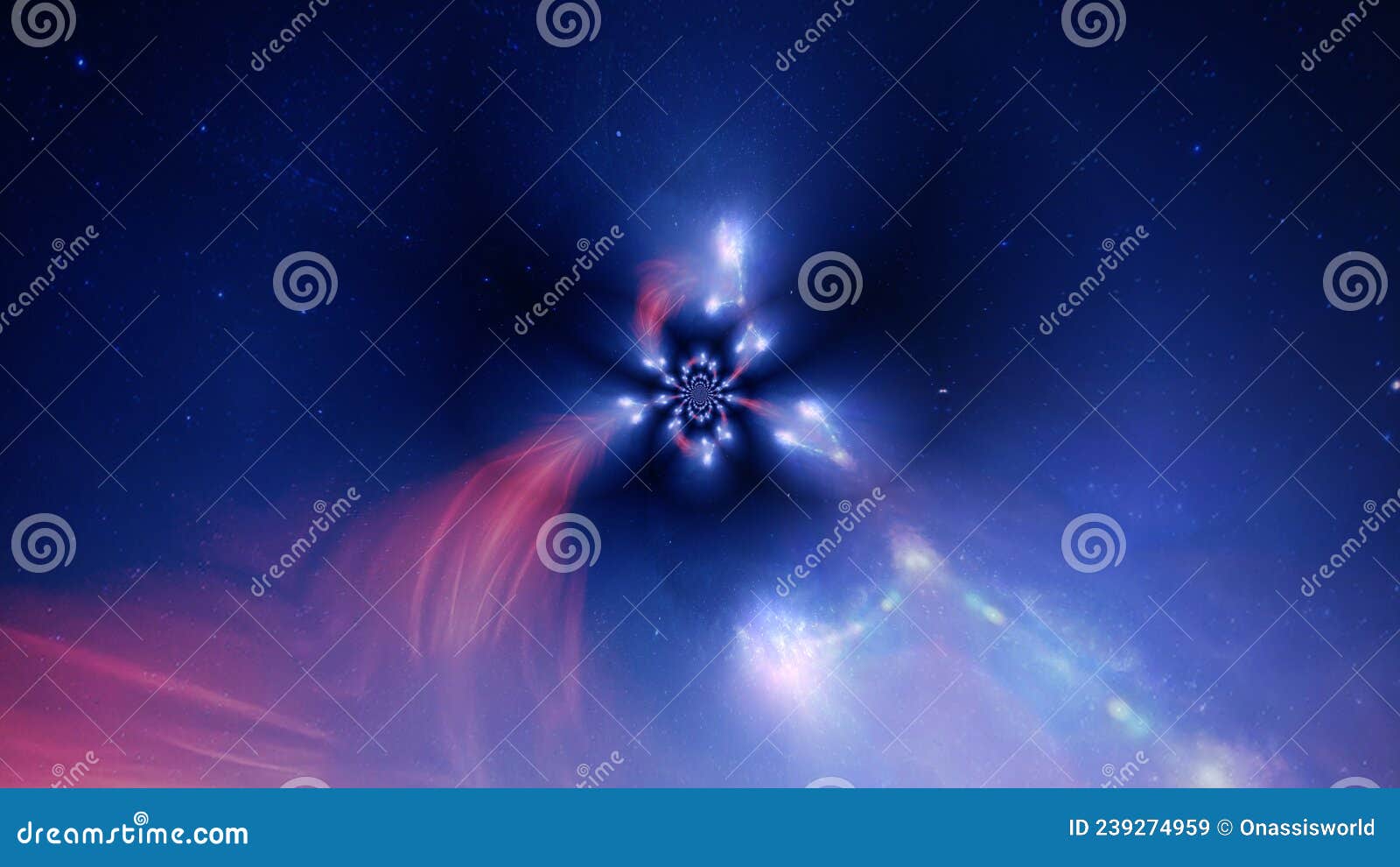 Blue Light Glow Abstracts Backgrounds Stock Illustration - Illustration ...
