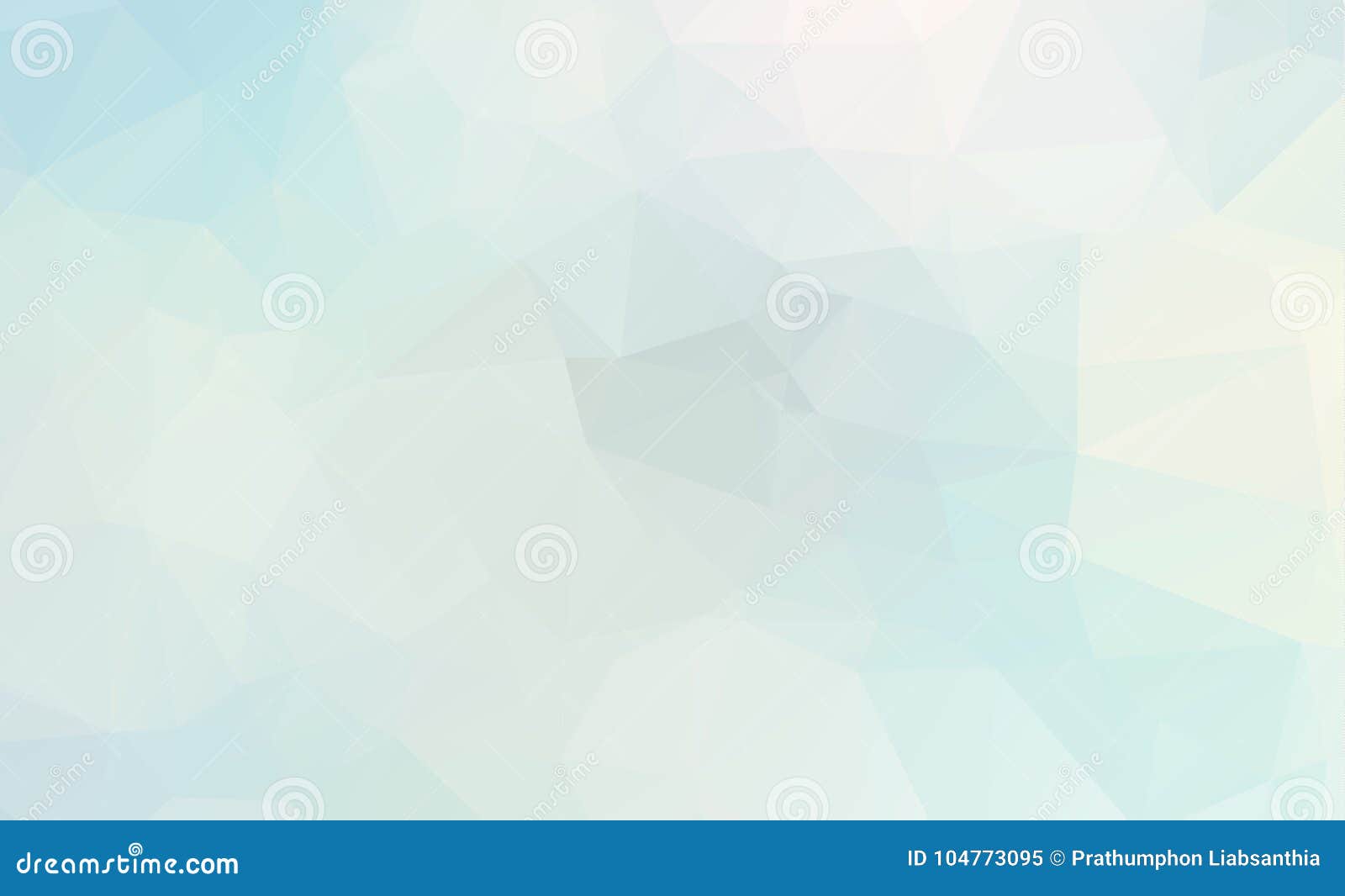 Blue Light Polygonal Low Polygon Triangle Pattern Background Stock ...