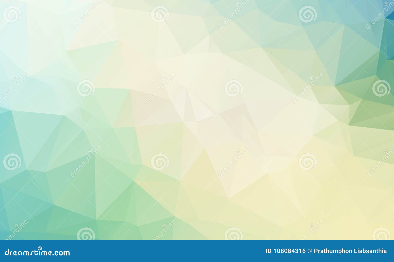 Blue Light Polygonal Low Polygon Triangle Pattern Background Stock ...