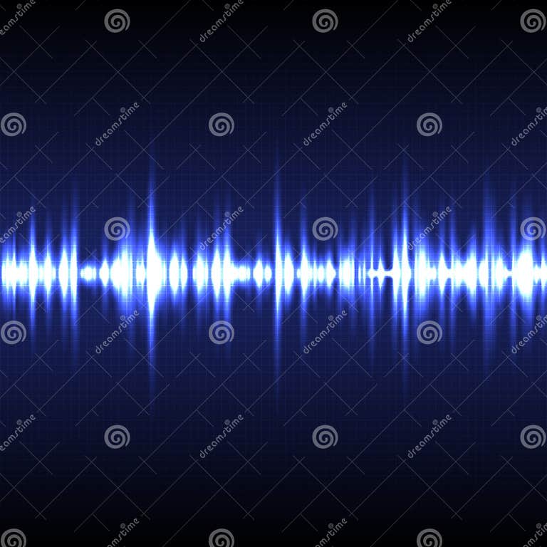 Blue Light Pulse stock vector. Illustration of filter - 37130285