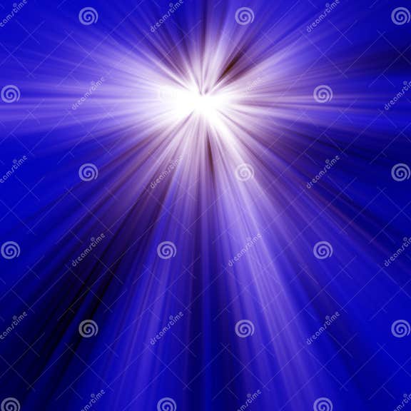 Blue Light Rays stock illustration. Illustration of color - 992340