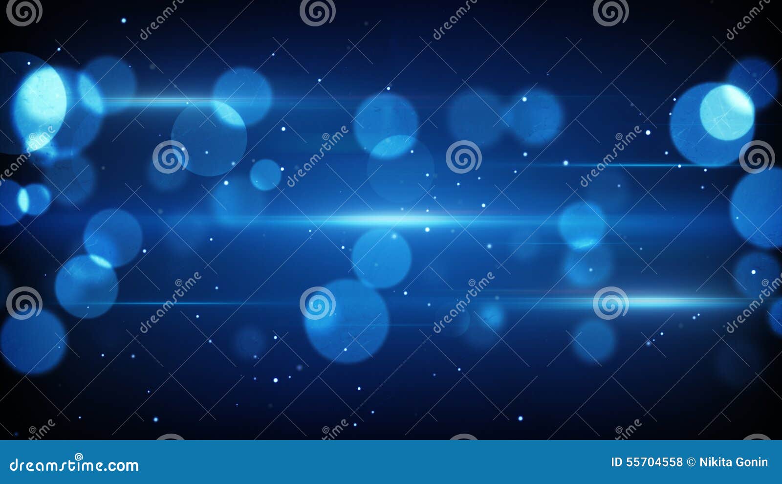 Blue Light Reflection on Glass Background Stock Illustration ...