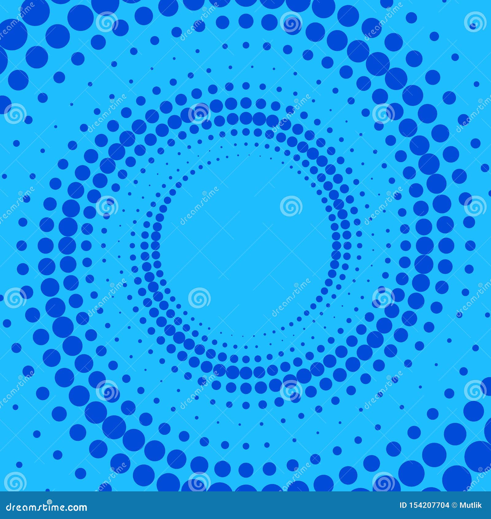 Blue and Light Blue Retro Comic Background Stock Vector - Illustration ...