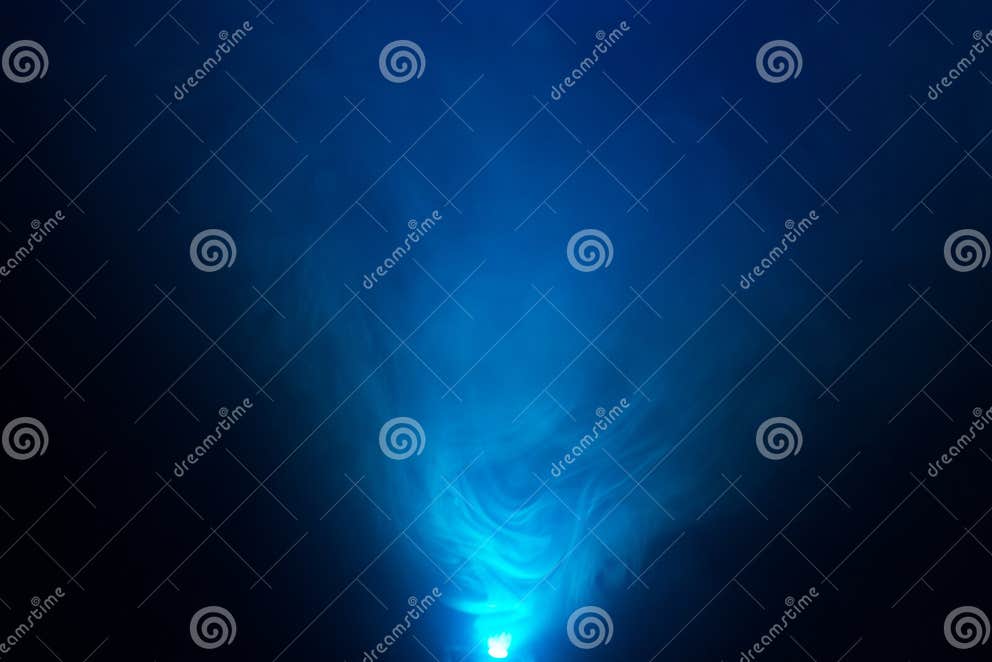 Blue light smoke stock photo. Image of blue, light, smoke - 99715482
