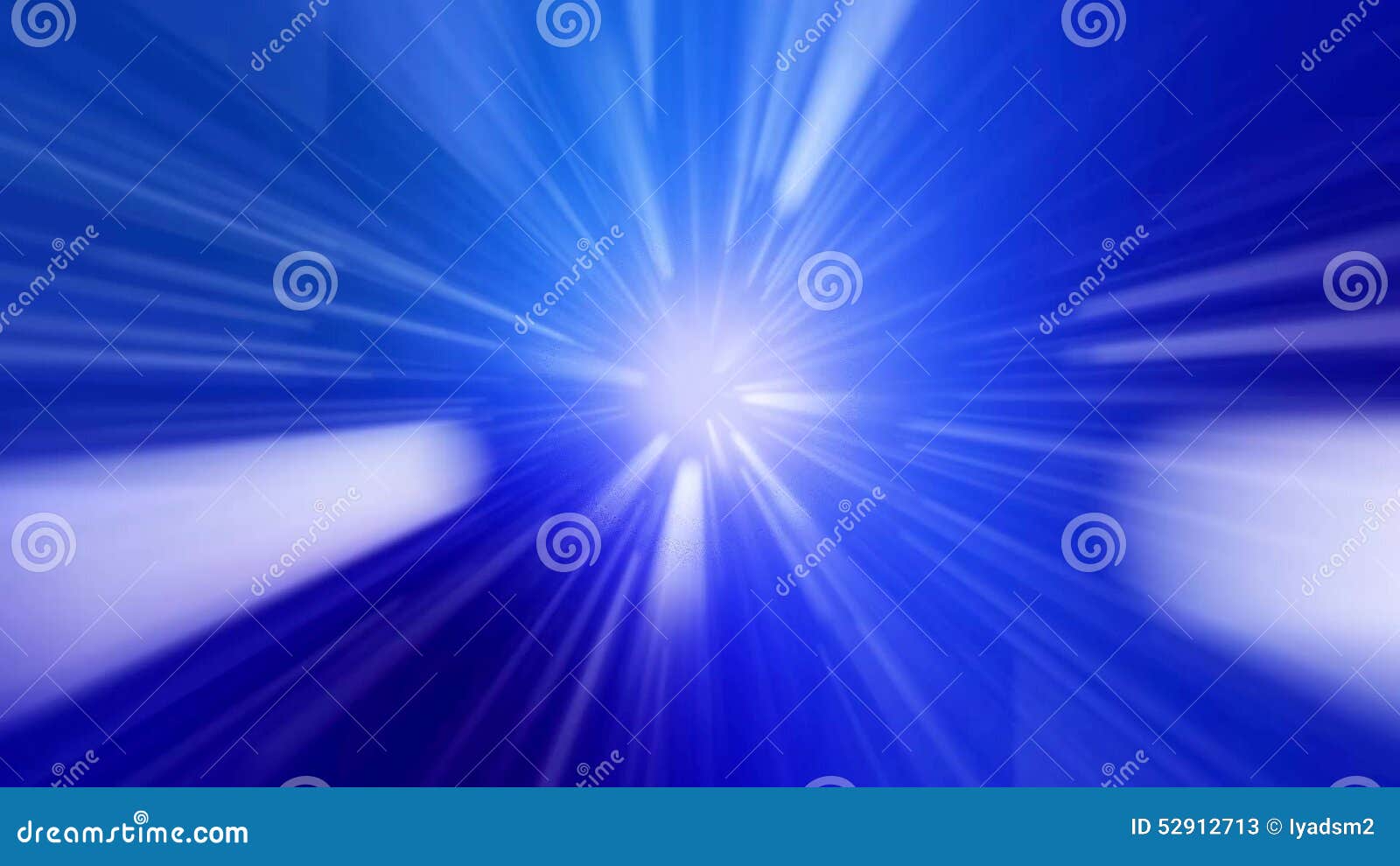 Blue Light Streaks Abstract Motion Background Loop Stock Video - Video ...