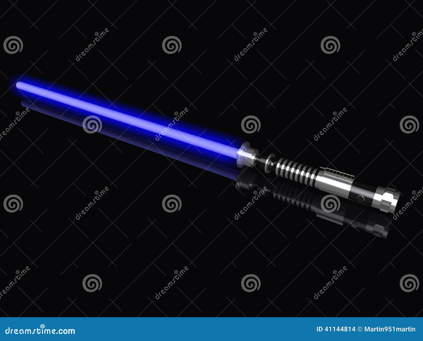Blue light sword 3d stock illustration. Illustration of sword - 41144814