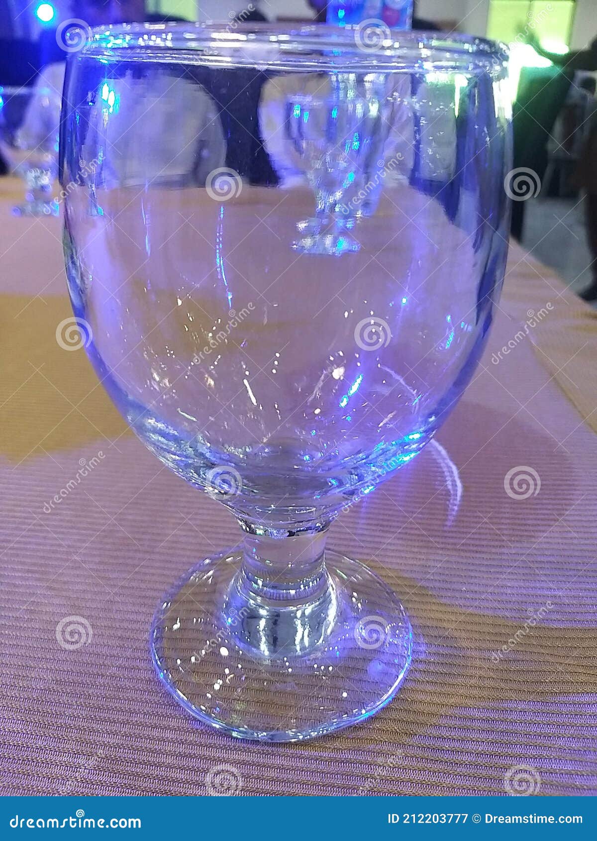 Blue Lighted glass stock image. Image of lighted, glass - 212203777