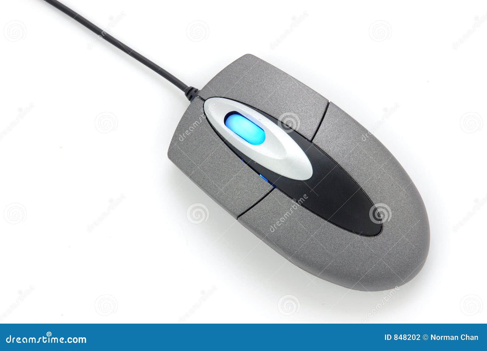 Blue lighting wheel mouse stock photo. Image of design - 848202