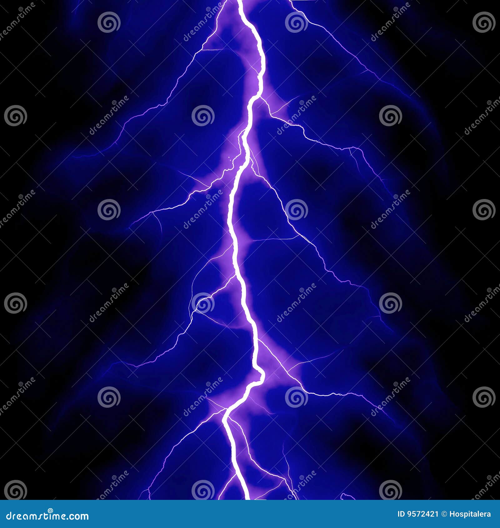 Blue Lightning, Stock Image | CartoonDealer.com #92511223