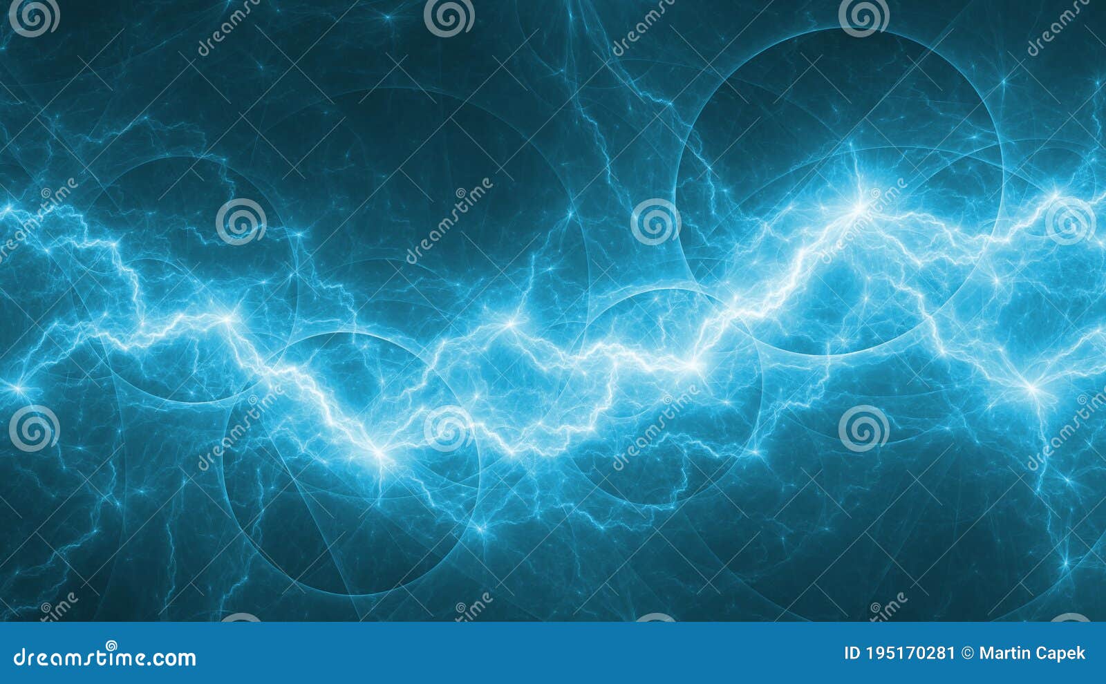 Lightning, Abstract Electrical Background Stock Image - Image of ...