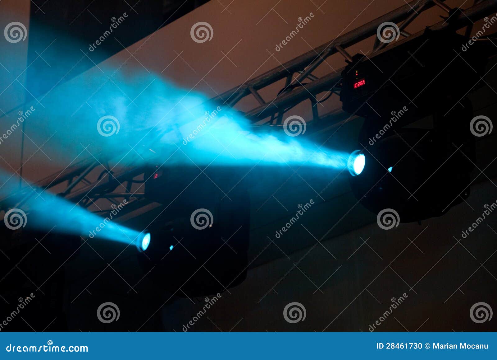 Blue lights stock photo. Image of gala, abstract, black - 28461730