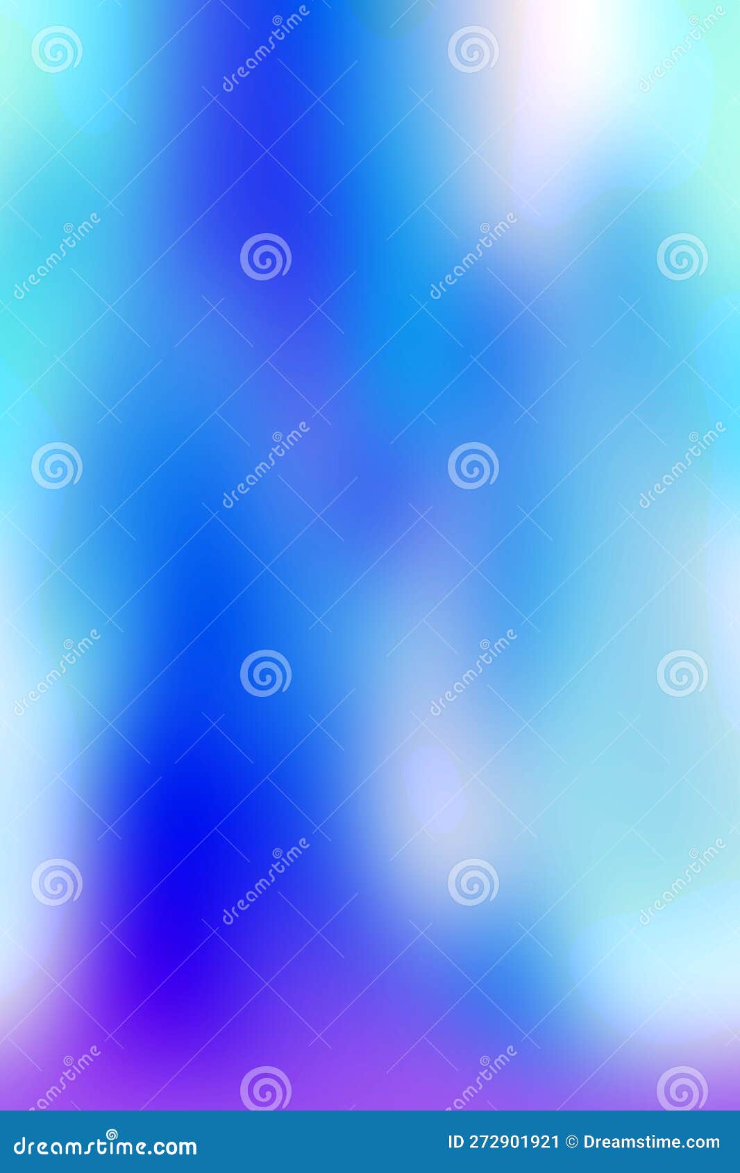 Blue and Lilac Gradient Background. Various Abstract Spots. Vertical ...