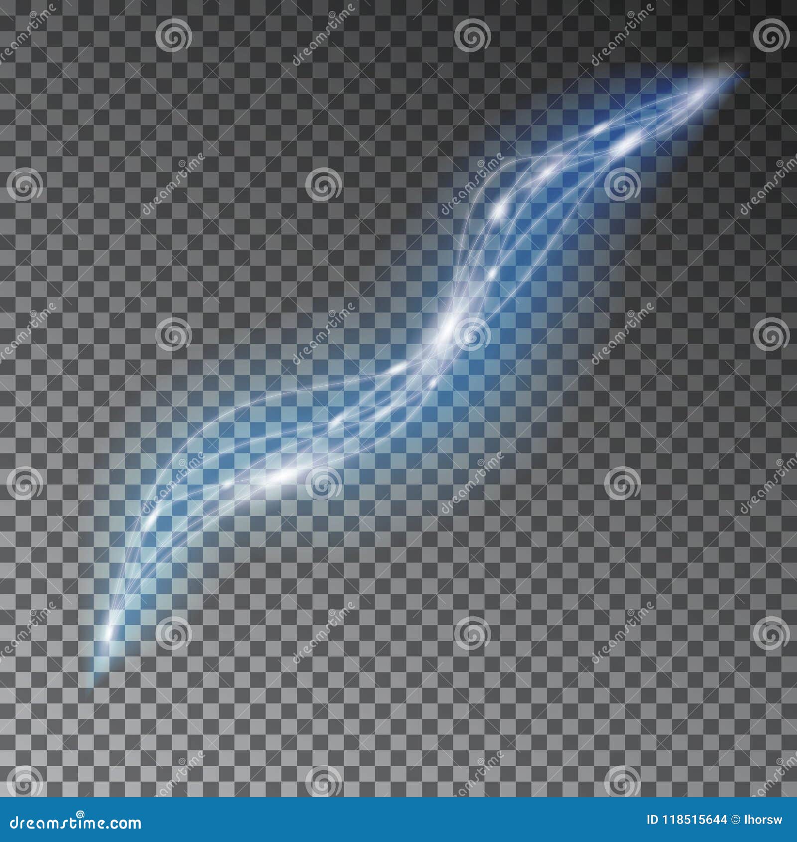 Blue Line Light Effect. Abstract Background with Blurred Magic Neon ... Blue Line Light Effect. Abstract Background with Blurred Magic Neon ...