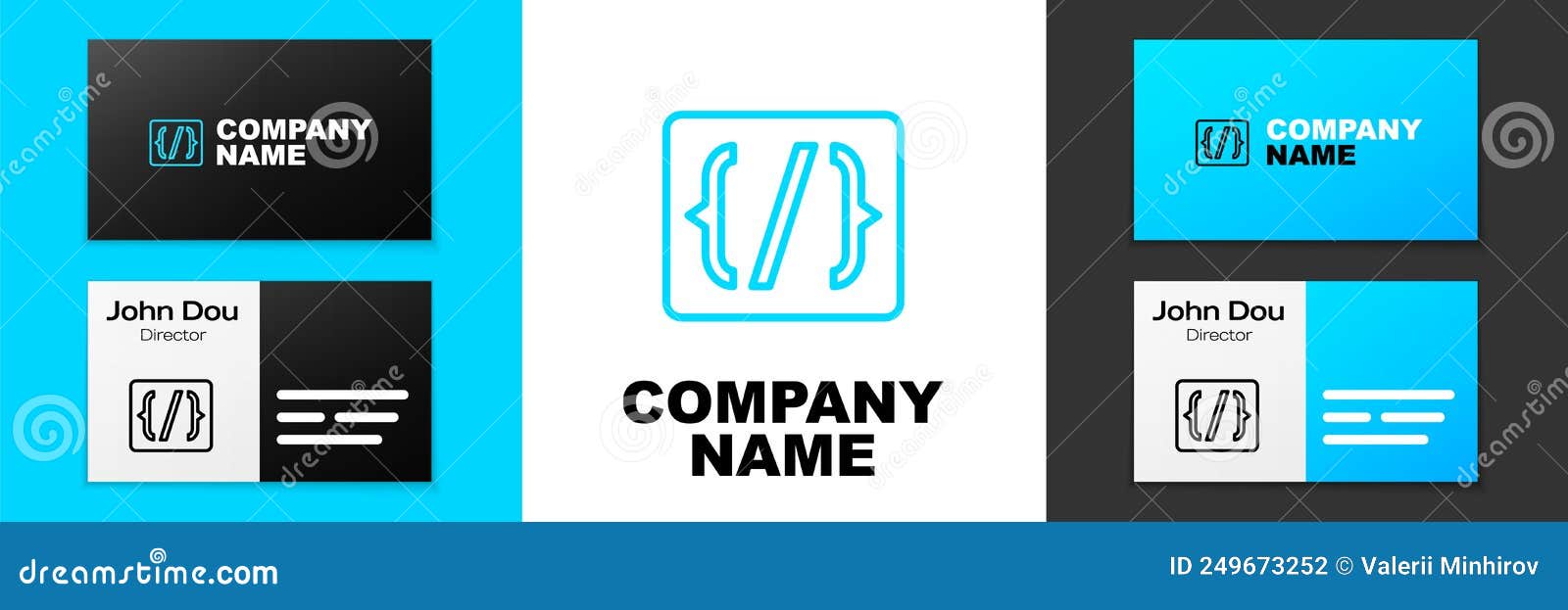 Blue Line Programming Language Syntax Icon Isolated On White Background Syntax Programming File 2986