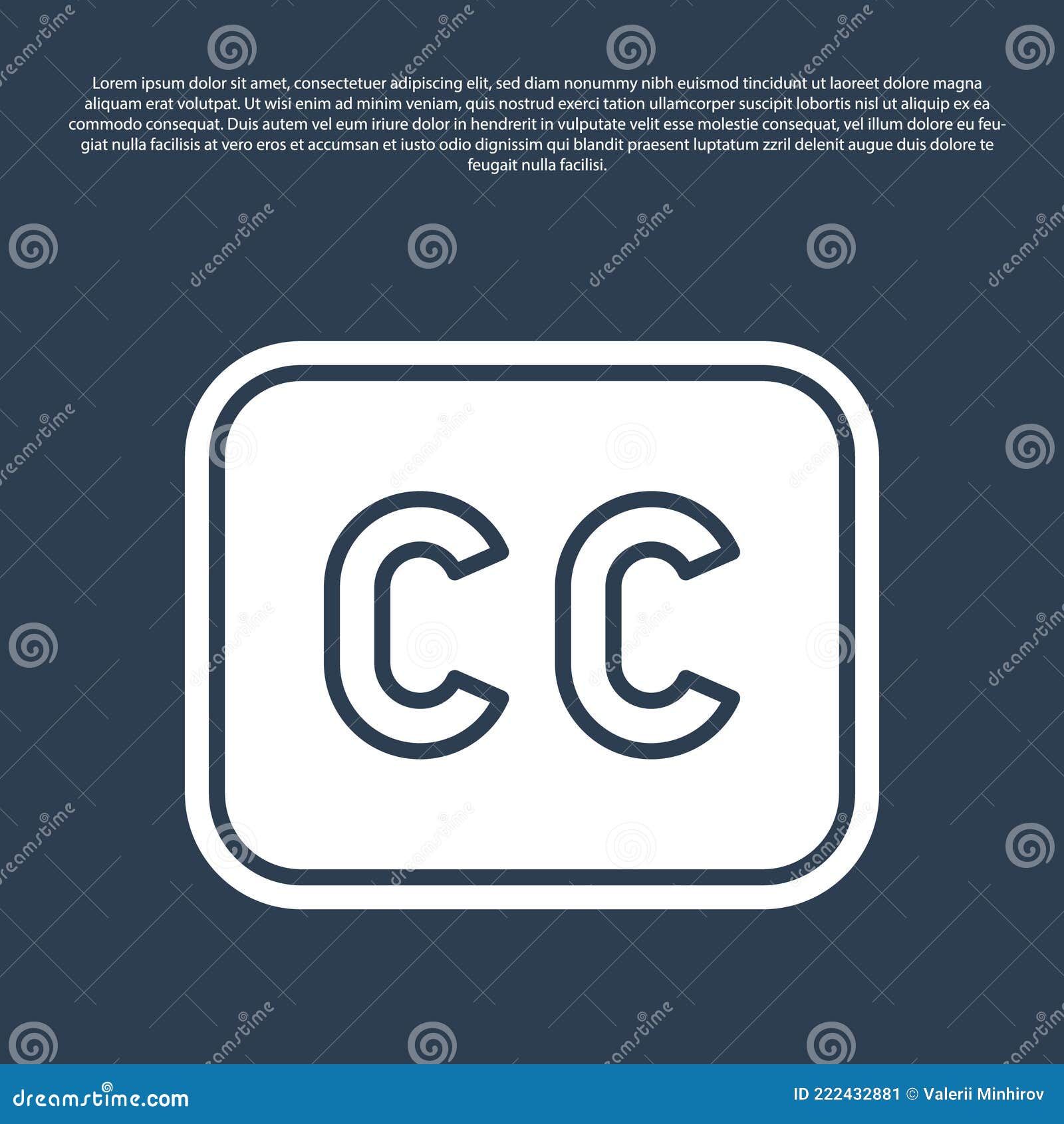 Linear Subtitle Icon From Cinema Outline Collection. Thin Line Subtitle ...