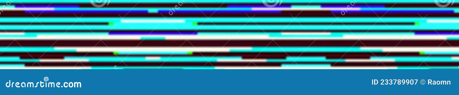 Blue Line Technology Website Wide Header Design Stock Illustration ...