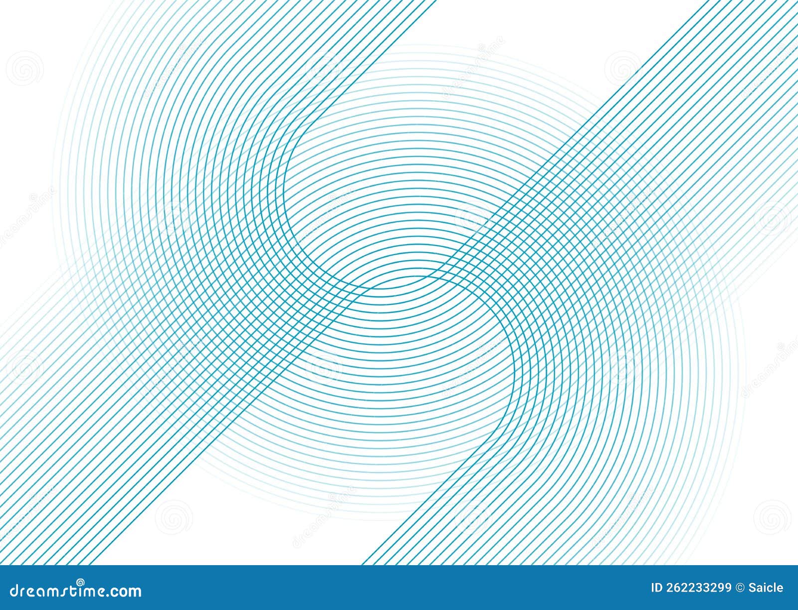 Blue Linear Pattern Abstract Geometric Background Stock Illustration ...