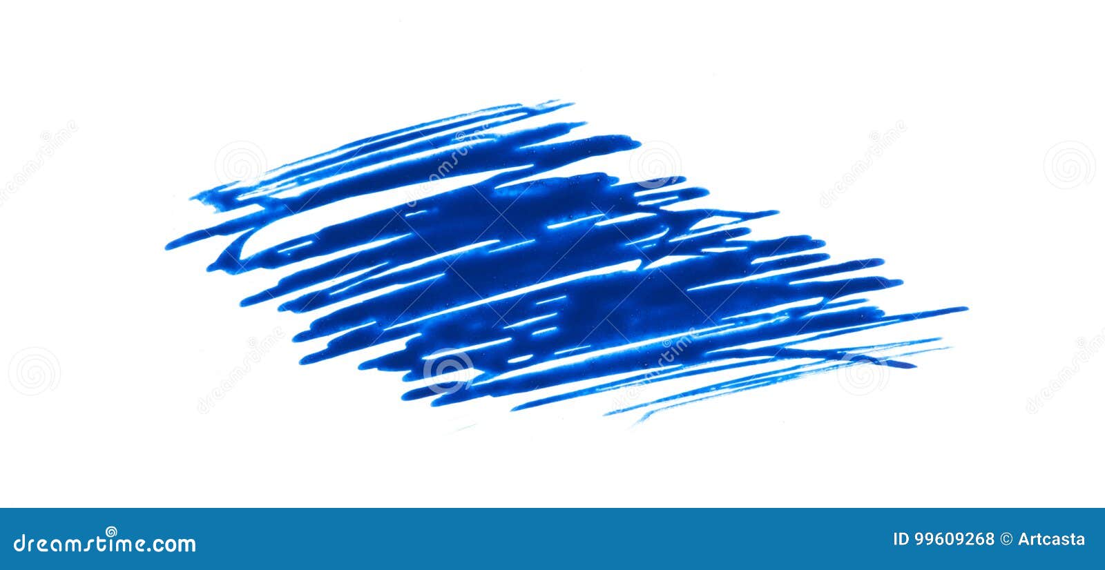 Blue lines and strokes stock photo. Image of skincare - 99609268