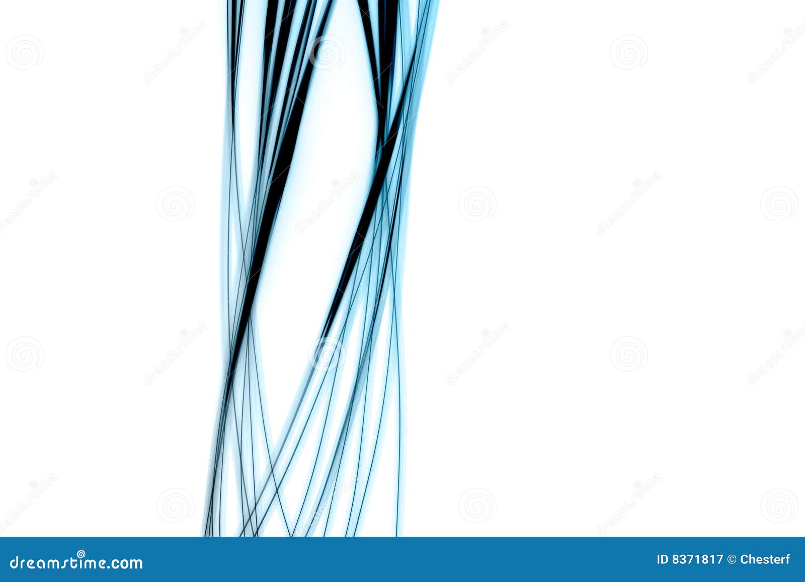 Blue lines on white stock illustration. Illustration of silky - 8371817