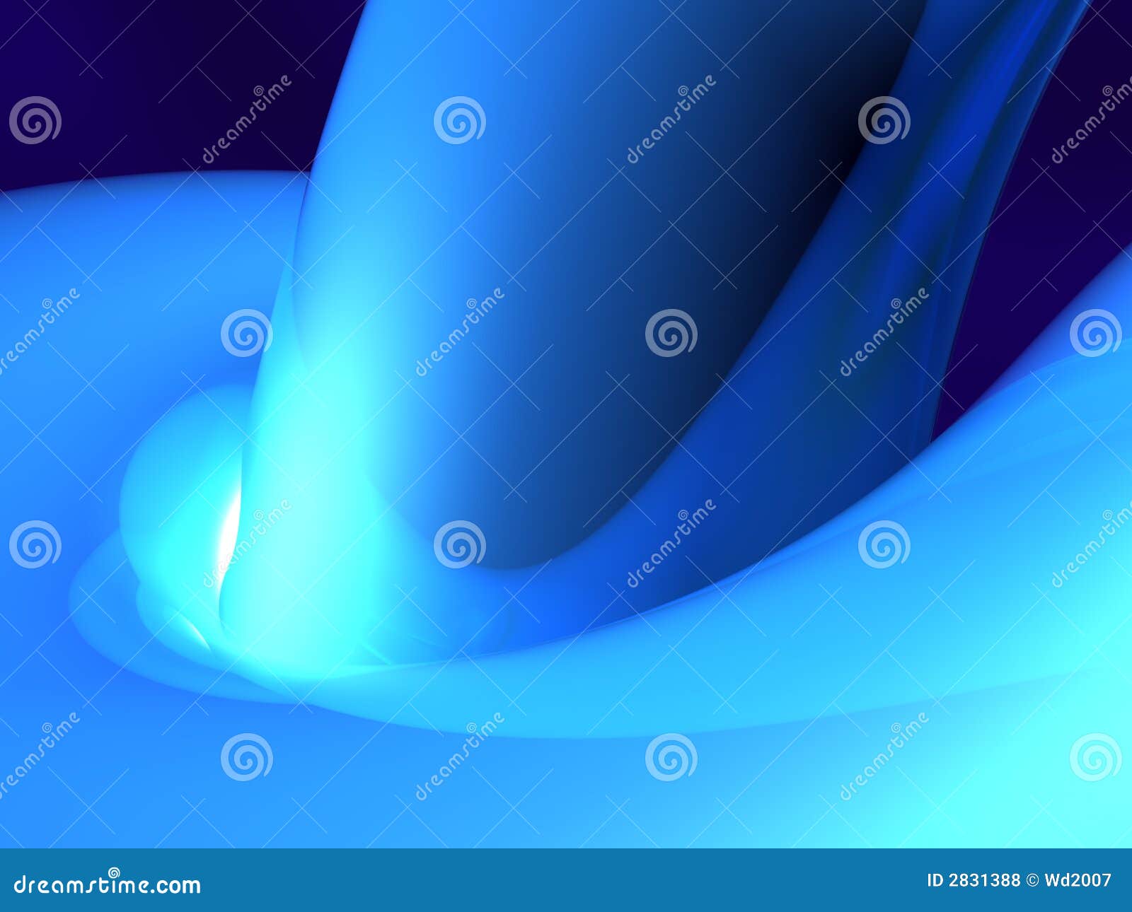 Blue liquid abstract stock illustration. Illustration of refract - 2831388